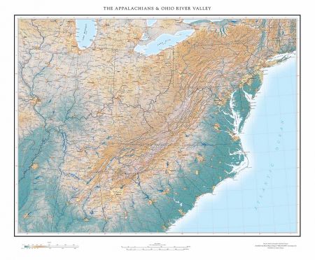 Appalachians Map